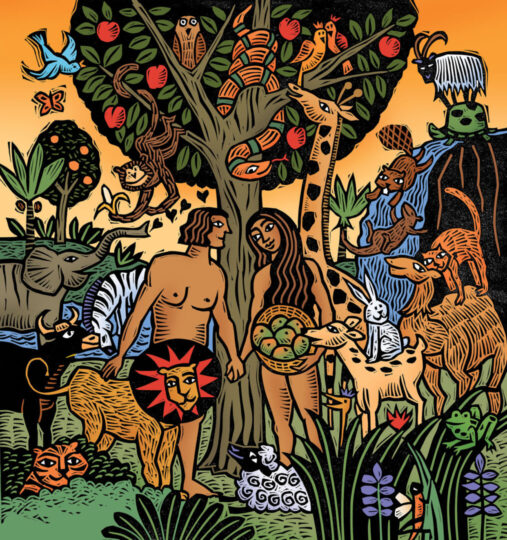 Goliath and the Dragon Poster – Hireillo | Hire an Illustrator