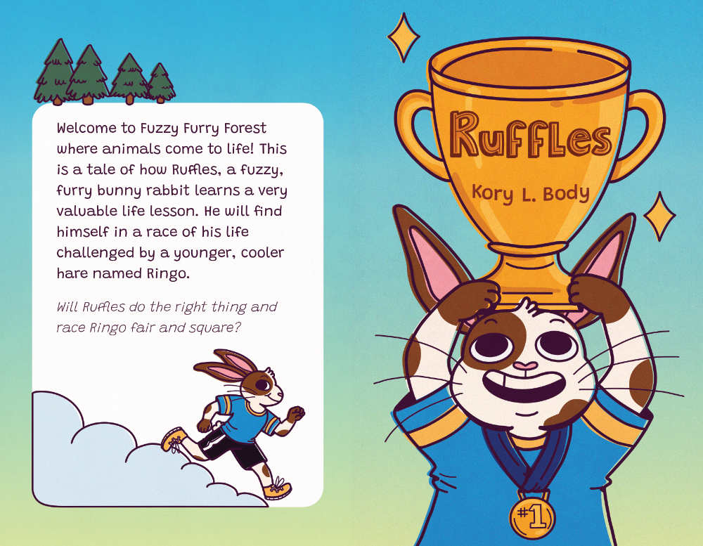 Ruffles — Self-Published Children’s Book – Hireillo | Hire an Illustrator