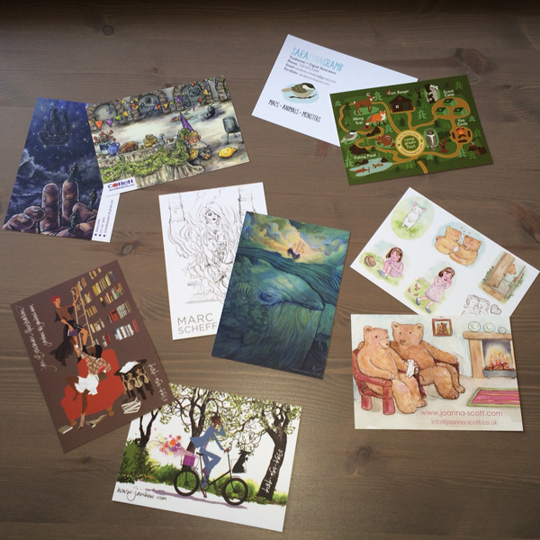 There’s two sides to every postcard… – Hireillo | Hire an Illustrator