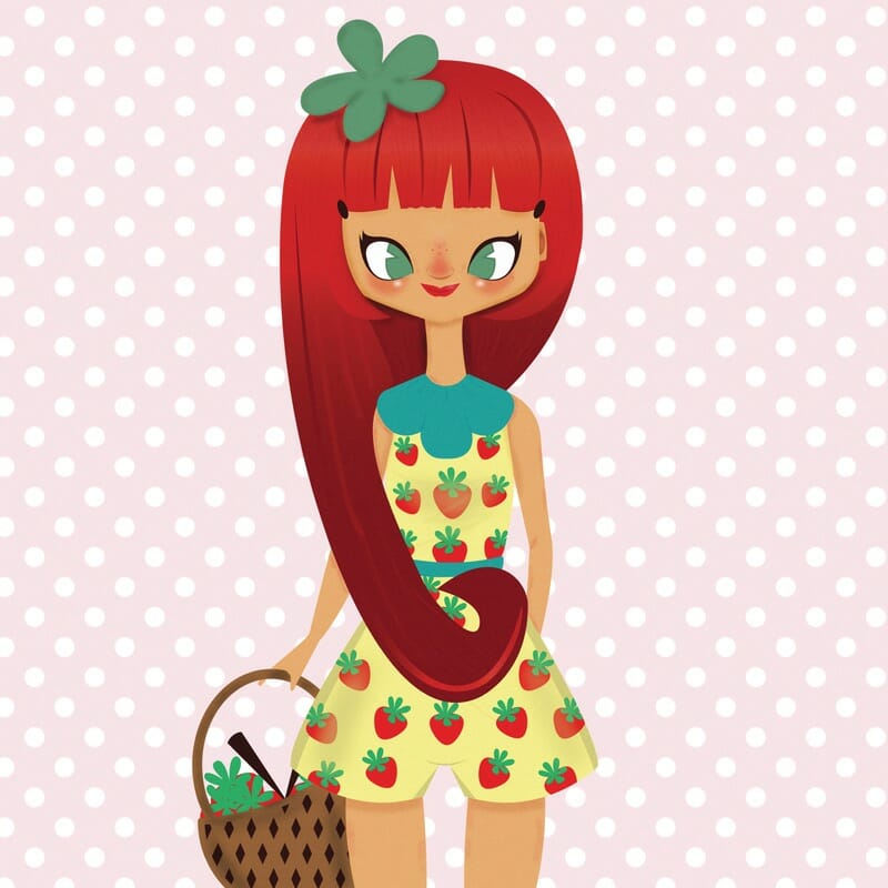 Strawberry Style – Hireillo | Hire an Illustrator