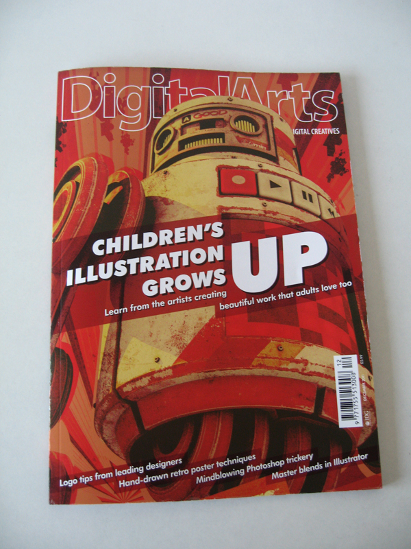 Interview in Digital Arts Magazine – Hireillo | Hire an Illustrator
