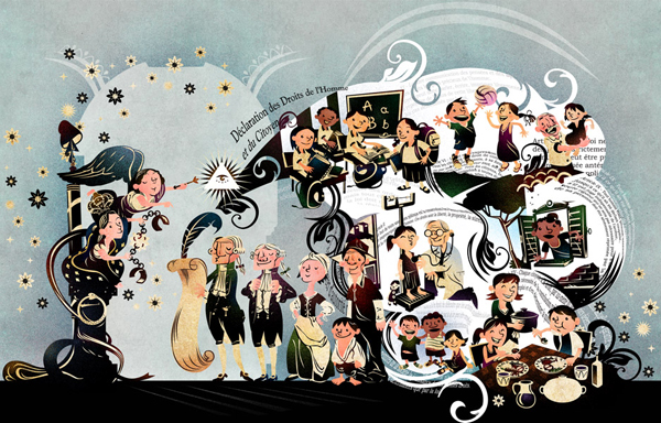 Universal Rights Illustration for Tica House – Hireillo | Hire an ...