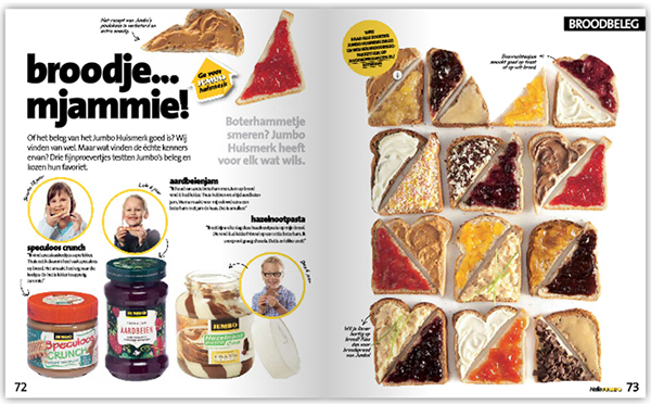 Jam Labels for Jumbo Supermarkten – Hireillo | Hire an Illustrator
