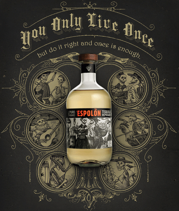 Espolon Tequila Print Ads Illustrated by Steven Noble – Hireillo | Hire ...
