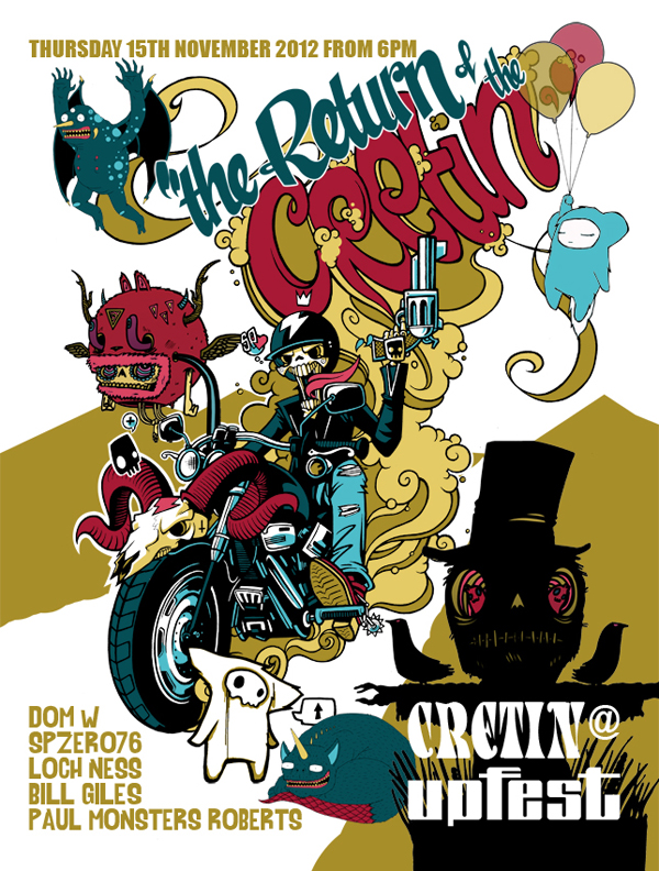 The Return of the Cretin – Hireillo | Hire an Illustrator