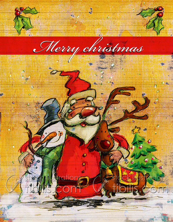 Merry Christmas! – Hireillo | Hire an Illustrator