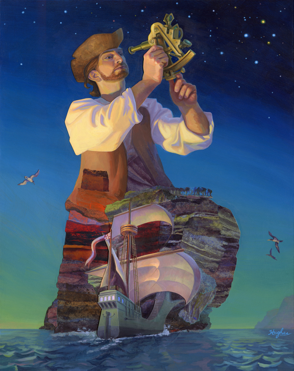 The Navigator’s Gift – Hireillo | Hire an Illustrator