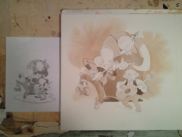 Values; Thinking Globally Acting Locally – Hireillo | Hire an Illustrator