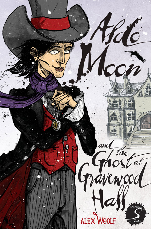 Aldo Moon and the Ghost at Gravewood Hall – Hireillo | Hire an Illustrator
