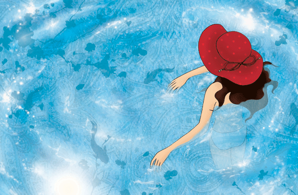 Taking a Dip – Hireillo | Hire an Illustrator