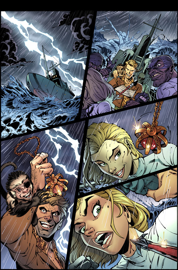 Danger Girl Trinity New Series for Idw Publishing – Hireillo | Hire an ...