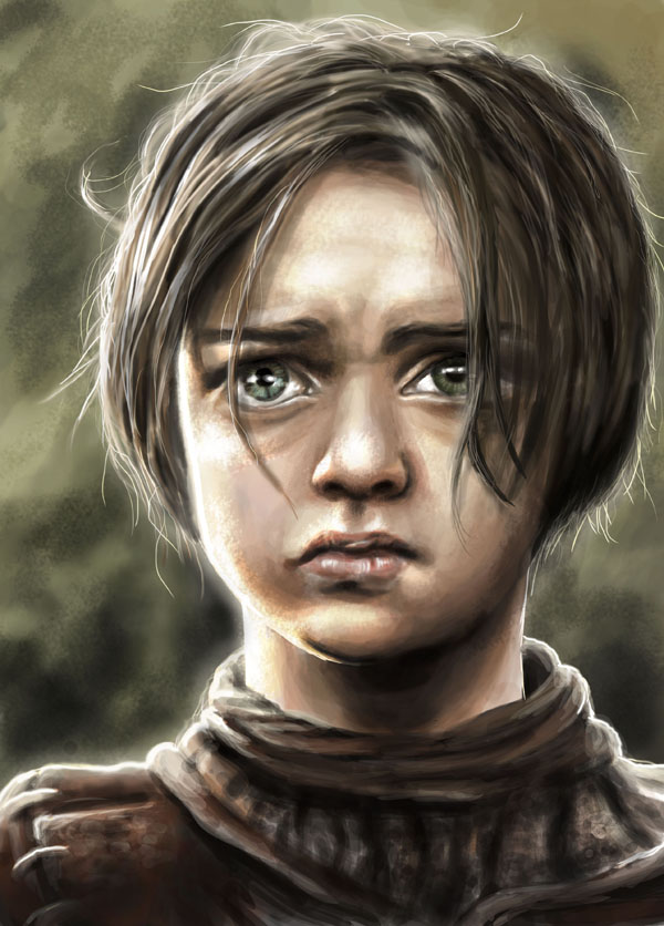 Arya Stark. Step by Step. – Hireillo | Hire an Illustrator