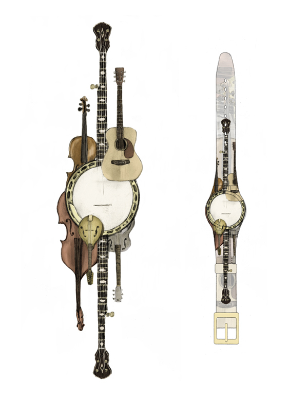 Musical Watches – Hireillo | Hire an Illustrator