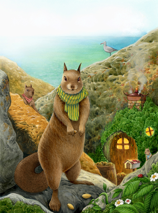 Squirrel World – Hireillo | Hire an Illustrator