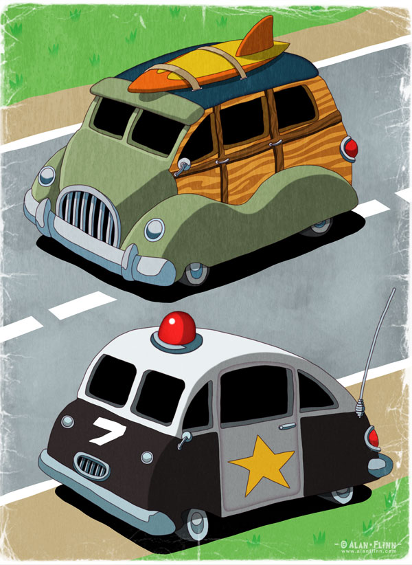 Car Collection – Hireillo | Hire an Illustrator