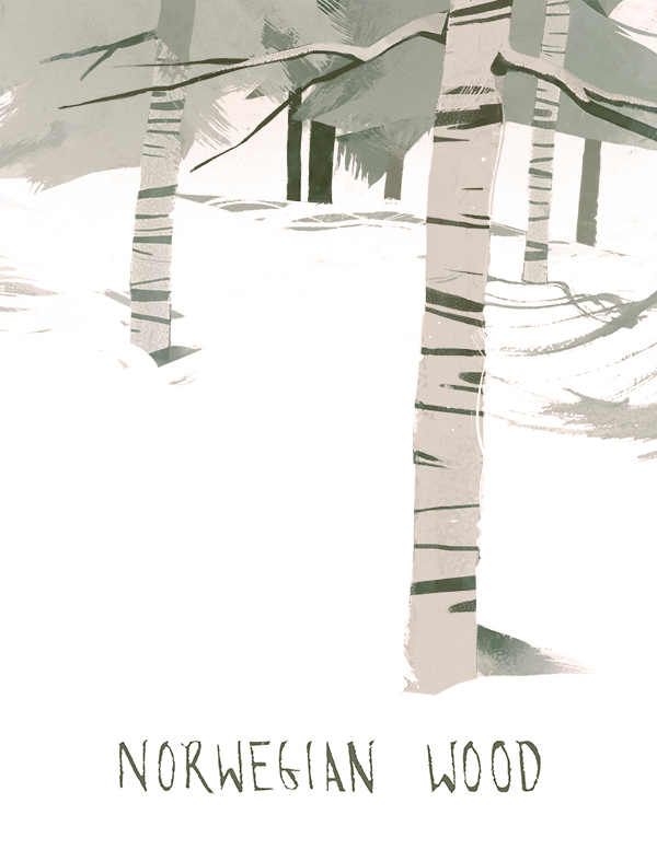 Norwegian Wood Illustration Series – Hireillo | Hire an Illustrator