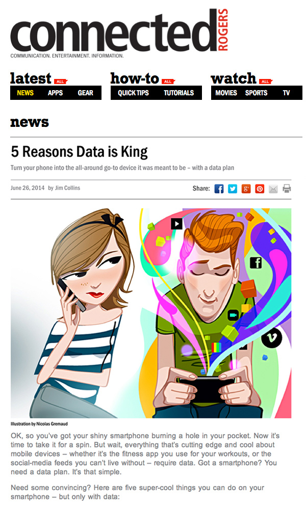 Data Is King – Hireillo | Hire an Illustrator