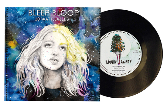 Bleep Bloop Album Cover – Hireillo | Hire an Illustrator