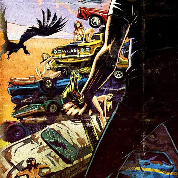 Vulture Revolver Poster – Hireillo | Hire an Illustrator