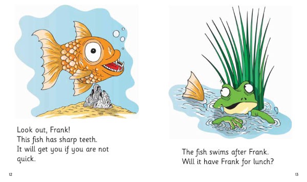 Frank Flees a Fish, Ransom Publishing – Hireillo | Hire an Illustrator