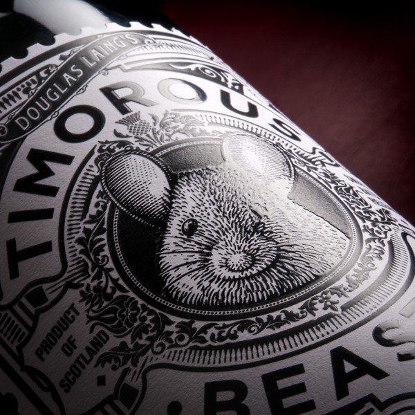Timorous Beastie Label Illustration by Steven Noble – Hireillo | Hire ...