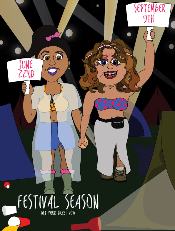 Festival Advertisement – Hireillo | Hire an Illustrator