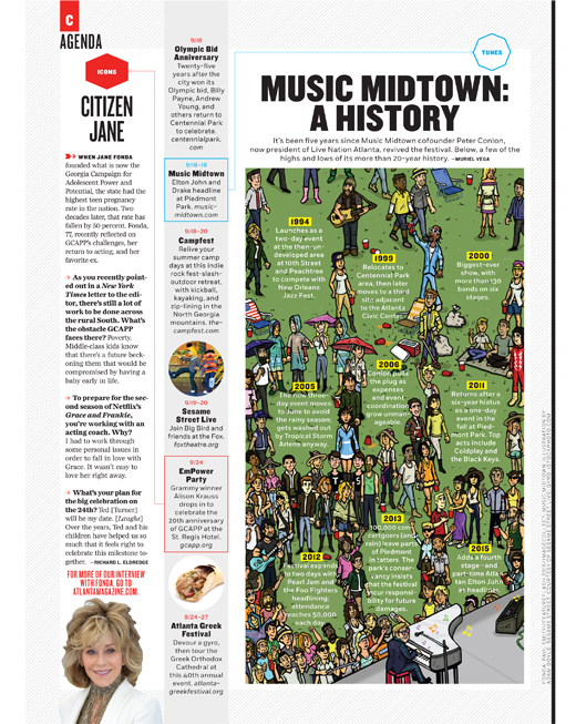 Atlanta Magazine – Hireillo | Hire an Illustrator