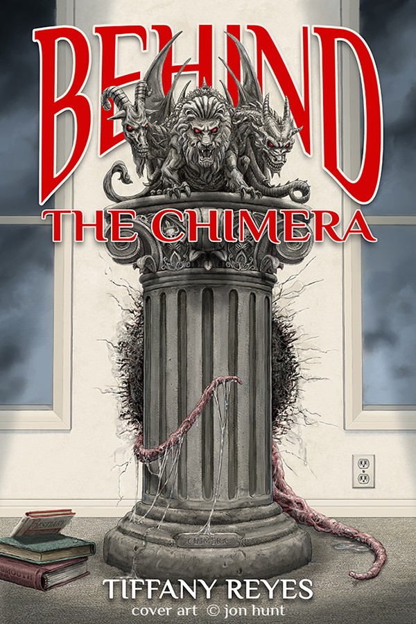Behind the Chimera Book Cover – Hireillo | Hire an Illustrator