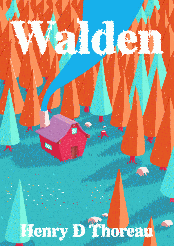Walden Cover Design – Hireillo | Hire an Illustrator