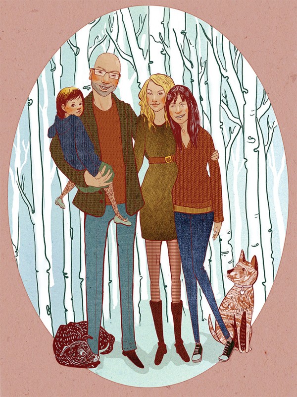 Family Portrait – Hireillo | Hire an Illustrator