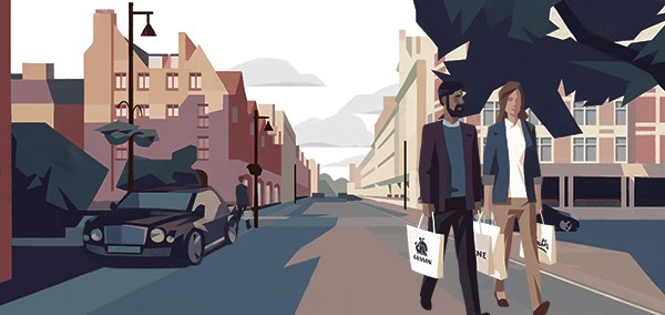 Mount Street for Hedge Magazine – Hireillo | Hire an Illustrator