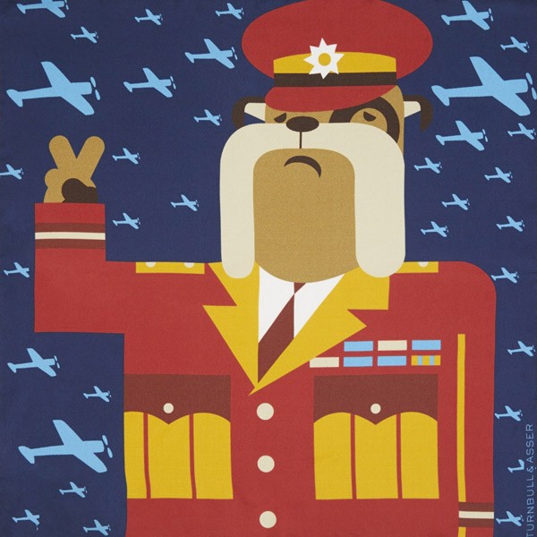 The Dog Squares – Turnbull & Asser – Hireillo | Hire an Illustrator