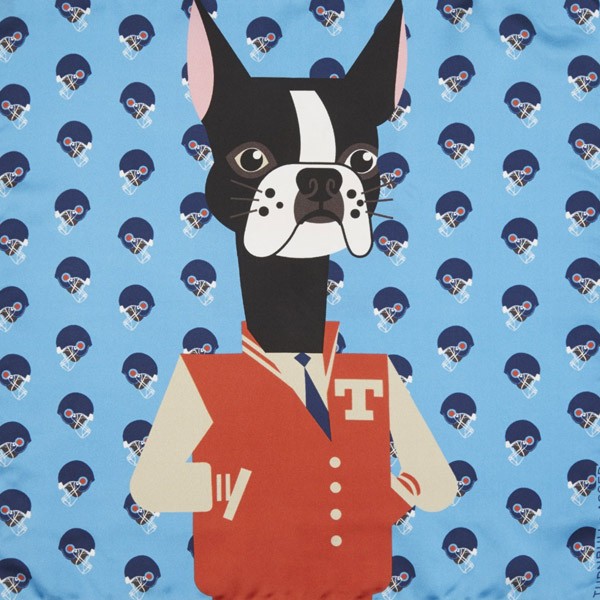 The Dog Squares – Turnbull & Asser – Hireillo | Hire an Illustrator