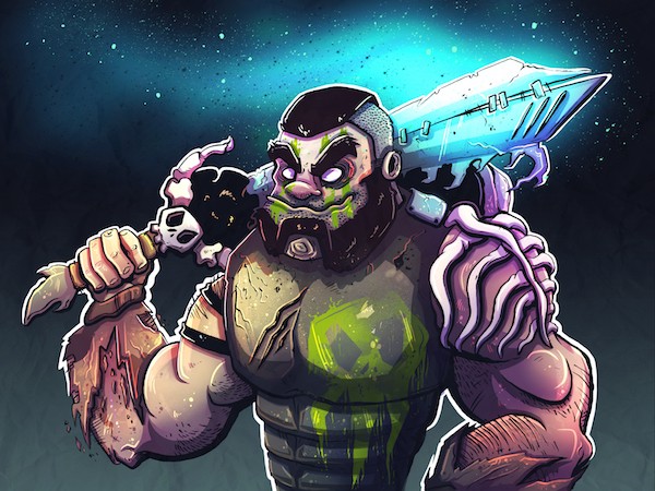 Bear Warrior – Hireillo | Hire an Illustrator