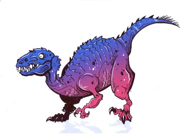 Gradient Raptor – Hireillo | Hire an Illustrator