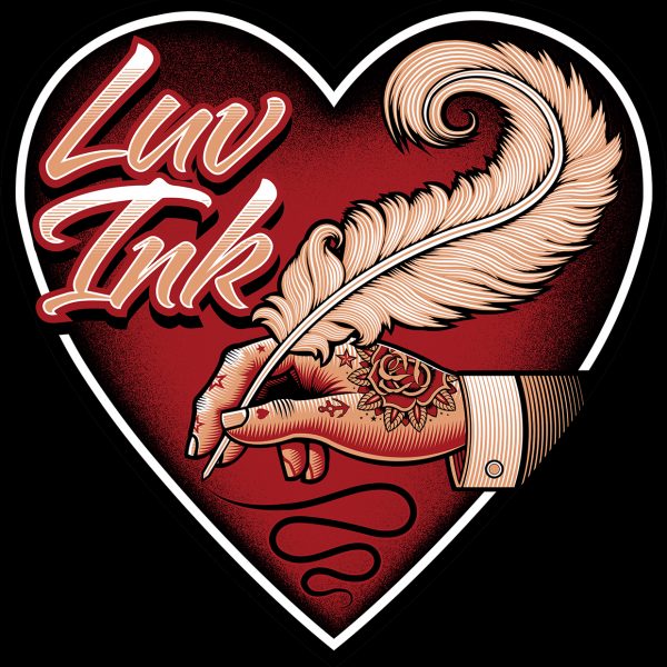 Luv Ink Tattoo Studio Logo – Hireillo | Hire an Illustrator