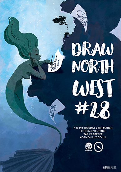 Draw North West Poster – Hireillo | Hire an Illustrator