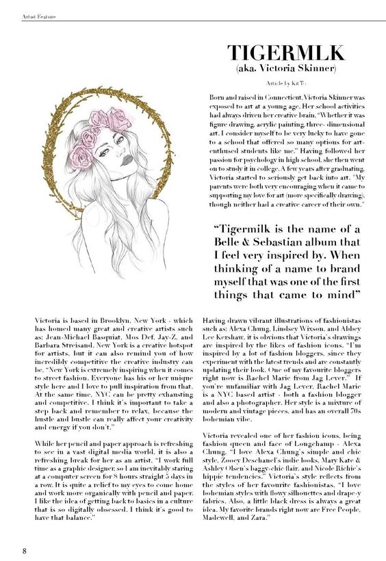 Eight Magazine – Hireillo | Hire an Illustrator