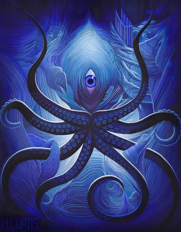 Cycloptopus: 18 X 24 Oil Painting – Hireillo | Hire an Illustrator