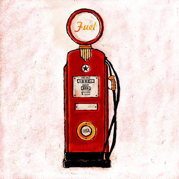Retro Gas Tank – Hireillo | Hire an Illustrator