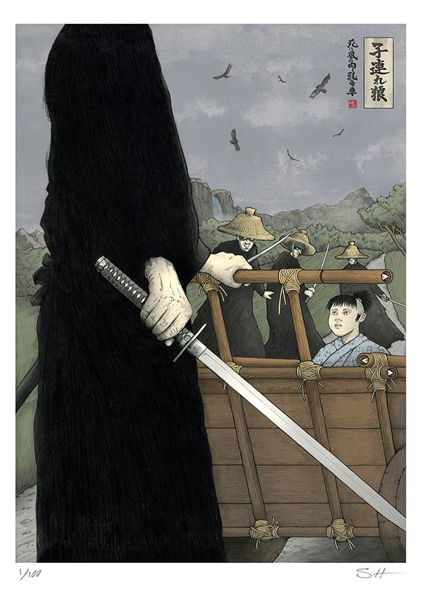 Shogun Assassin, Lone Wolf and Cub – Hireillo | Hire an Illustrator