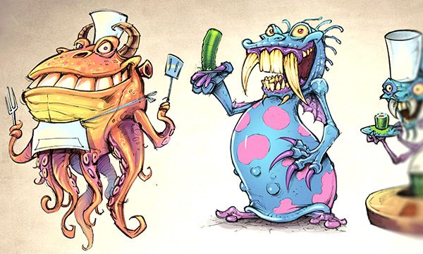 Education Game App Monster Character Designs – Hireillo | Hire an ...