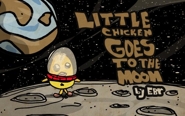 Little Chicken Goes to the Moon – Hireillo | Hire an Illustrator