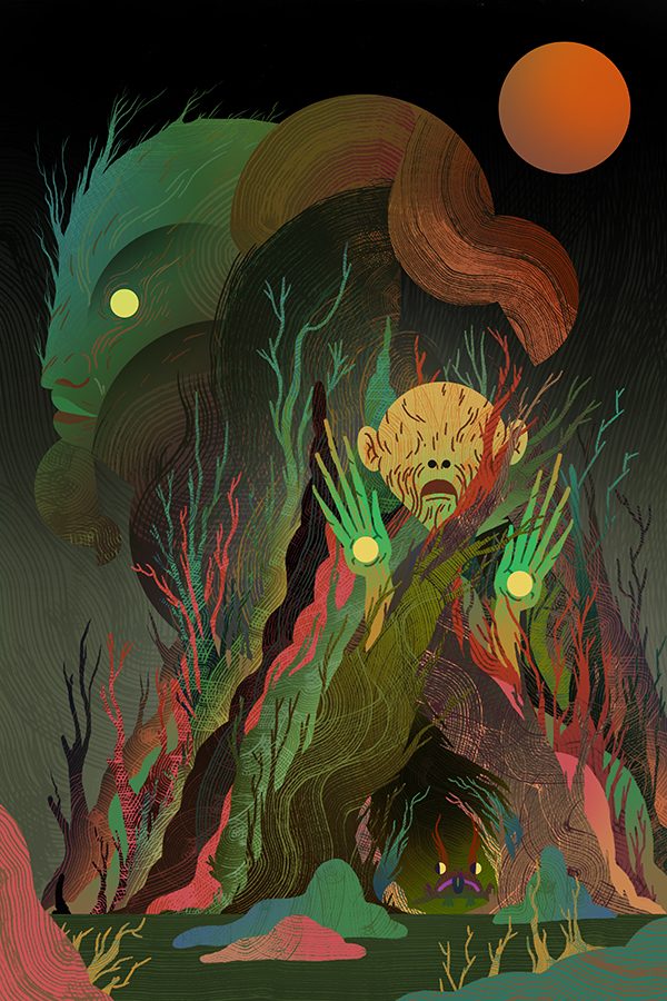 Pan’s Labyrinth – Labyrinths & Monsters Art Show – Hireillo | Hire an ...