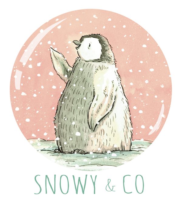 Logo Illustration for Snowy & Co – Hireillo | Hire an Illustrator