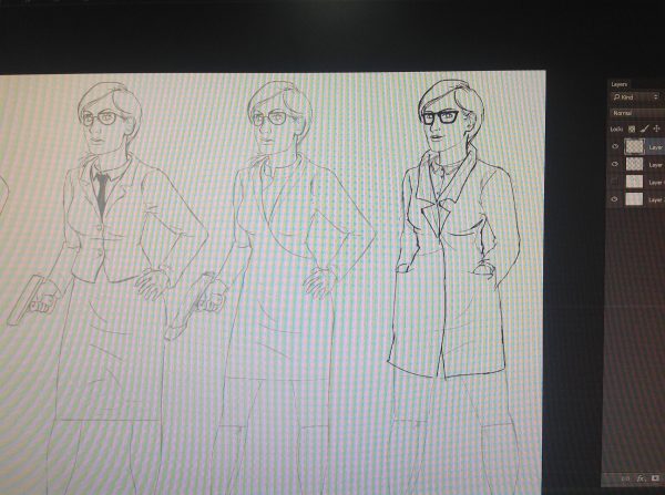 Recent Line Art Character Sheets – Hireillo | Hire an Illustrator