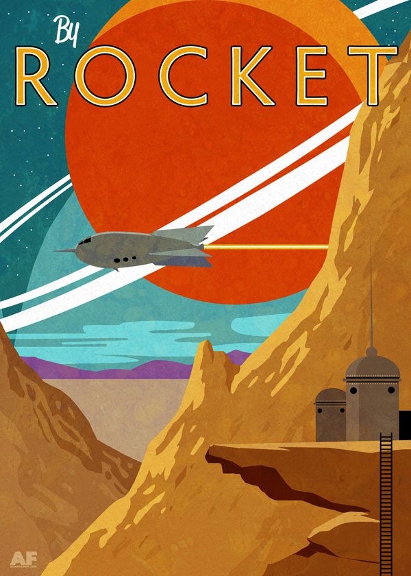 Retro Style Travel Posters – Hireillo | Hire an Illustrator