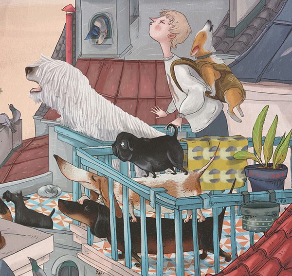 Illustrations for a Book About Dogs – Hireillo | Hire an Illustrator