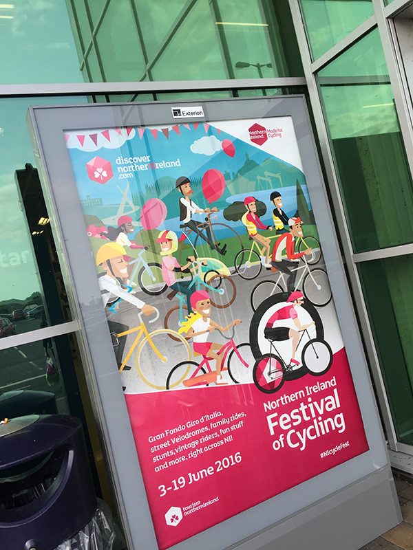 Northern Ireland Festival of Cycling – Illustrated Outdoor Campaign ...