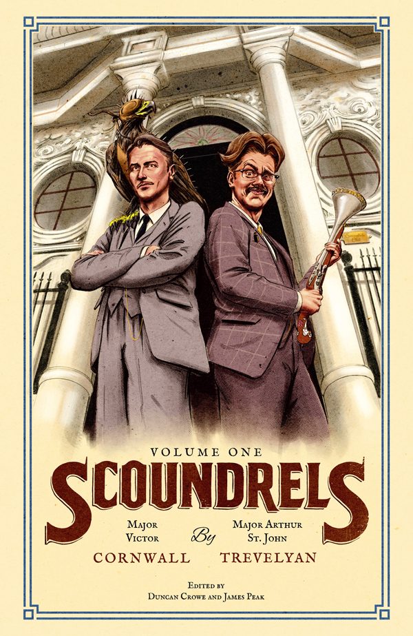 Scoundrels Volume One Book Cover – Hireillo | Hire an Illustrator
